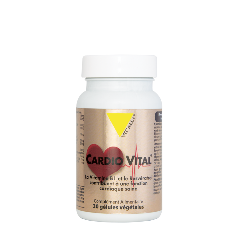 Cardio Vital - 30 gélules végétales - Nutrition Conseil