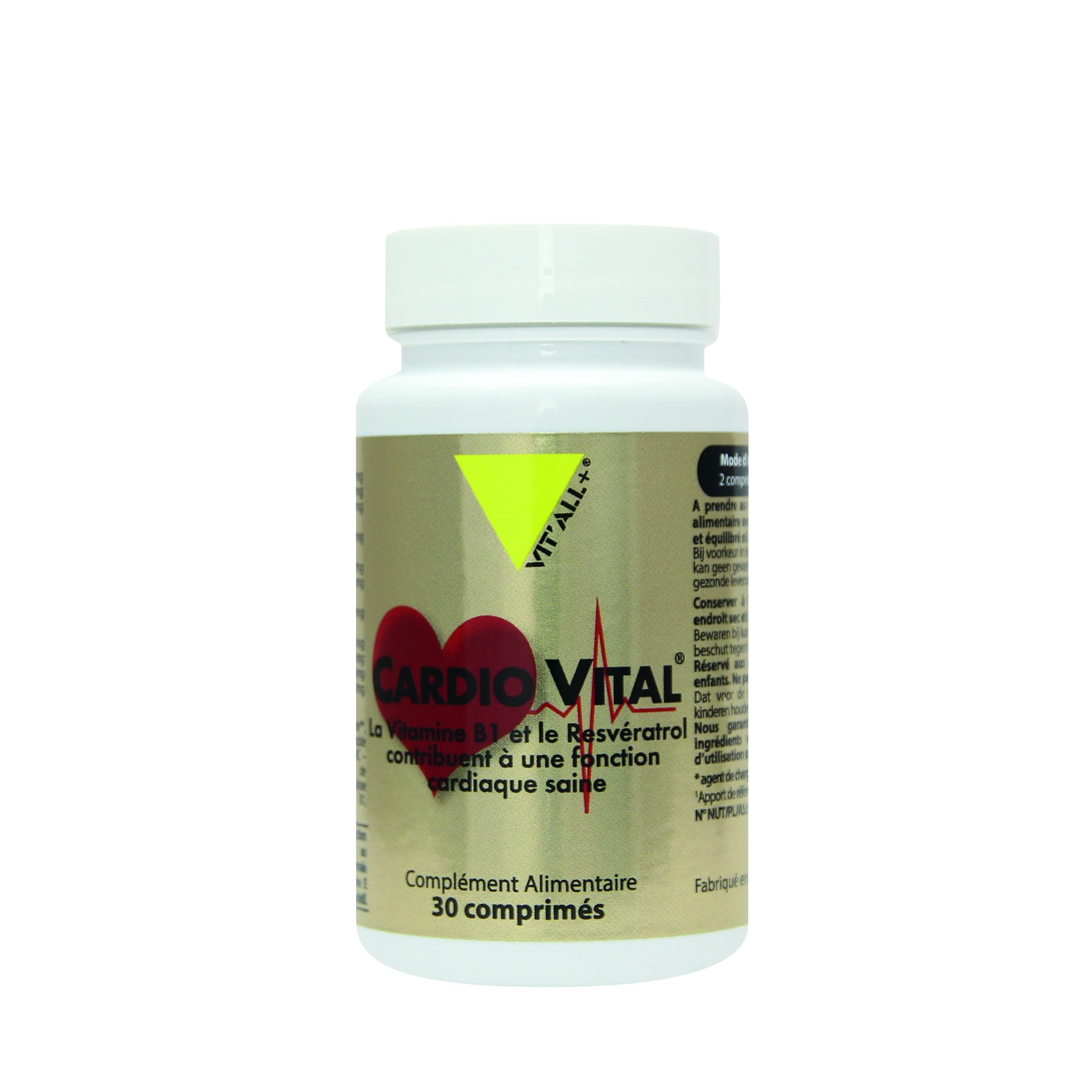 Cardio Vital - 30 gélules végétales - Nutrition Conseil